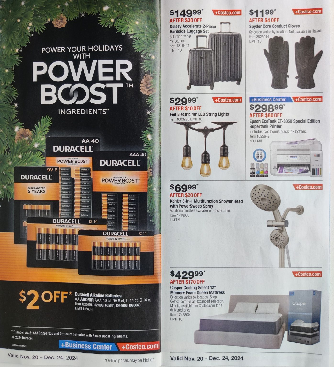 Costco Coupon Book: December 2024 Ad Scans - Good Money Sense