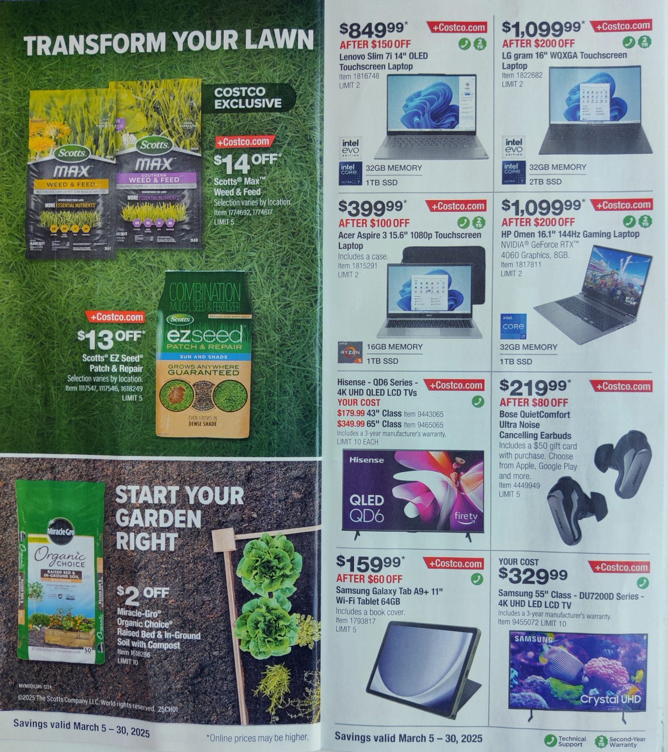 Costco Coupon Book: March 2025 Ad Scans - Good Money Sense
