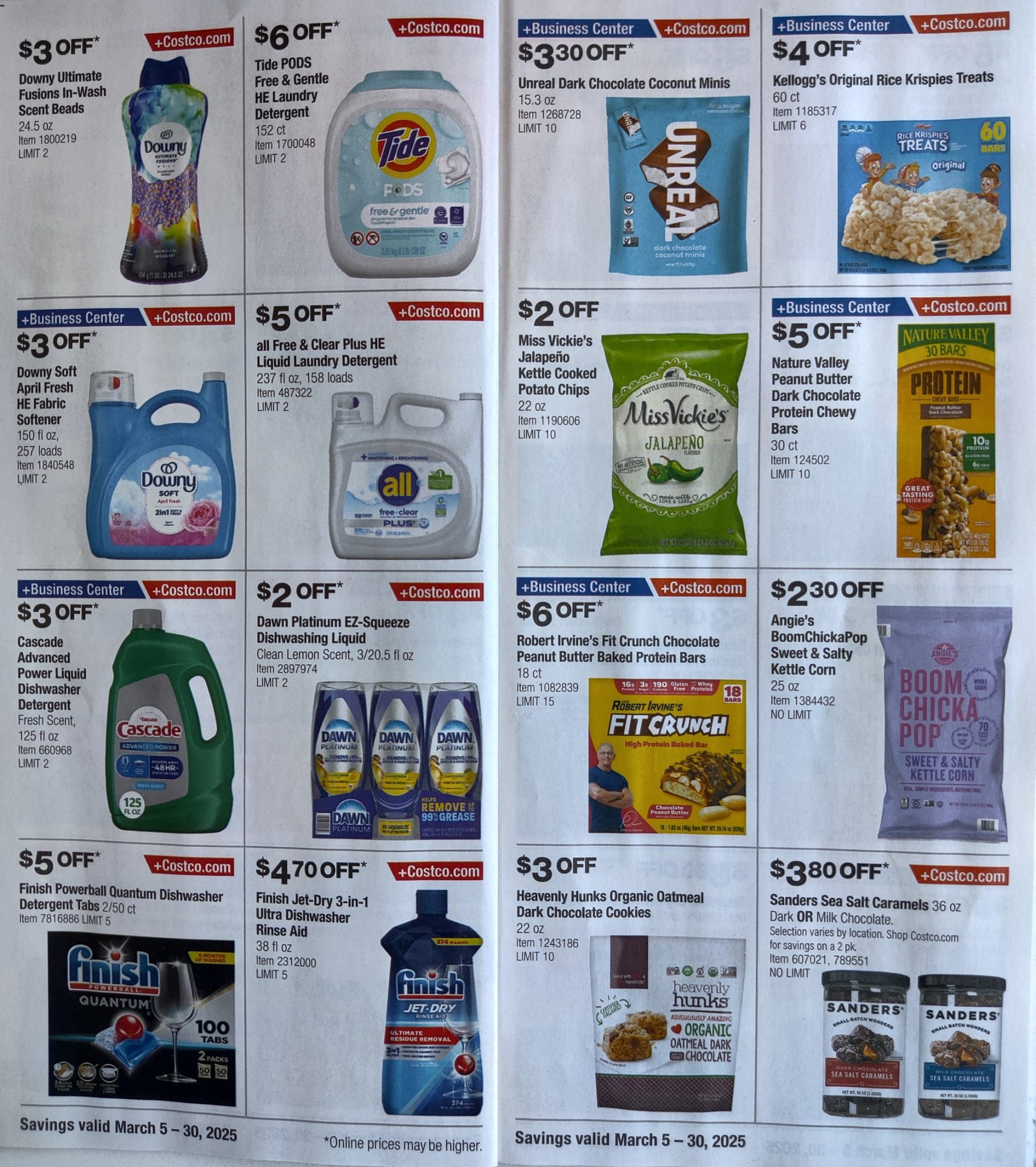 Costco Coupon Book: March 2025 Ad Scans - Good Money Sense