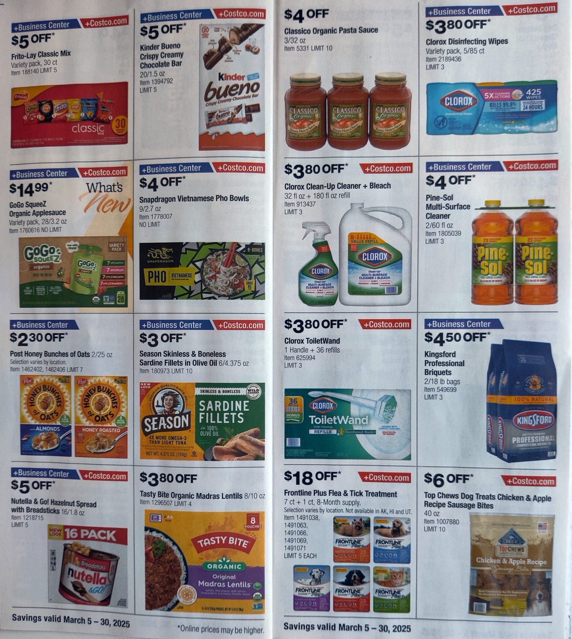Costco Coupon Book: March 2025 Ad Scans - Good Money Sense